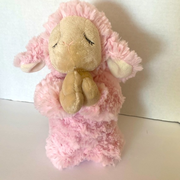 GANZ | Toys | Baby Ganz Pink Praying Lamb Sheep Euc Plush Stuffed ...